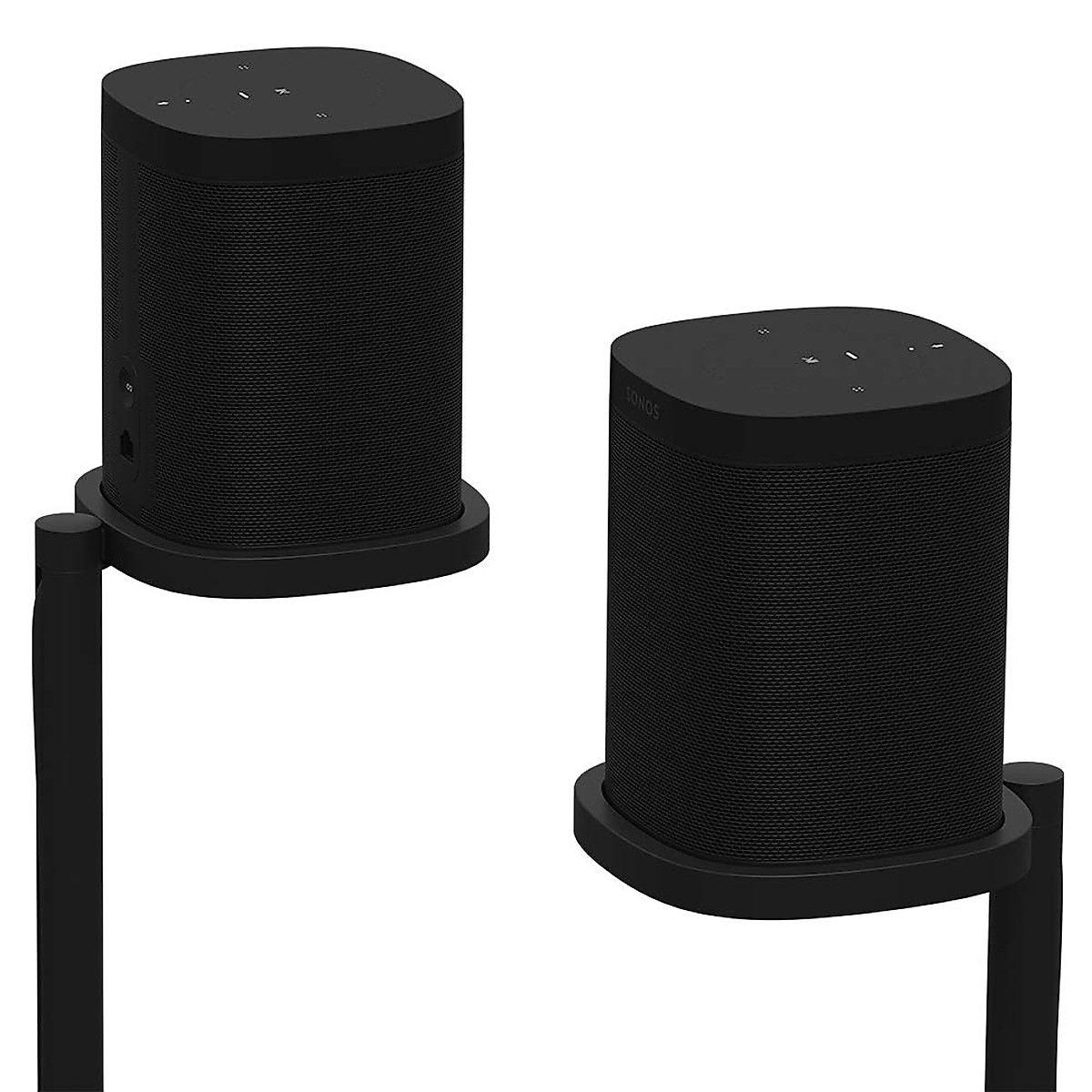 Pair of Sonos Stands for One and Play:1 (Black) (SS1FSWW1BLK)