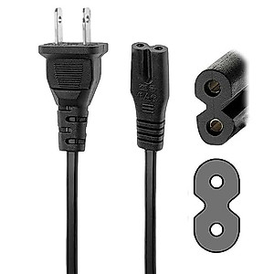 SSSR AC in Power Cord Outlet Socket Cable Plug Lead for Bose Wave Chord SoundTouch Music System IV Remote, CD Player and Radio