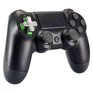 eXtremeRate Magnetic Metal Buttons for PS4 Controller, Adjustable Dpads Replacement Parts for PS4 Slim Pro Controllers (3 in 1)