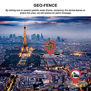 TKSTAR 4G GPS Tracker for Vehicles Hidden 10000mAh Car Tracker with Strong Magnet Real-time Anti-Theft Vehicle Tracking Device for Car/Motorcycle/Truck/Boat/Fleets-4G TK905B