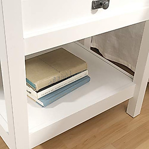 Sauder Cottage Road Night Stand, Soft White Finish