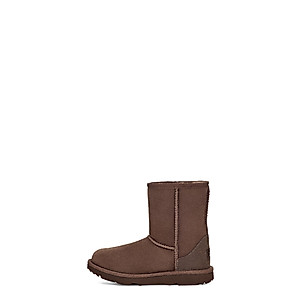 UGG Girls Classic Ii Fashion Boot, Burnt Cedar, 1 Little Kid