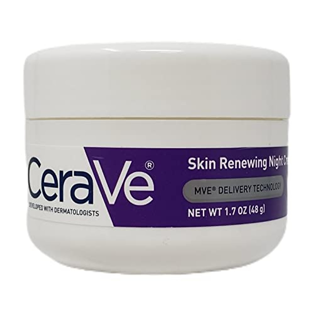 CeraVe Skin Renewing Day and Night Bundle - Contains CeraVe Day Cream Retinol with SPF 30 (1.76 oz) and CeraVe Night Cream with MVE Delivery Technology (1.7 oz)