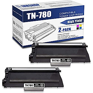 TN780 Compatible TN-780 Black Super High Yield Toner Cartridge Replacement for Brother TN-780 HL-6180DW HL-6180DWT MFC-8950DW MFC-8950DWT Toner.(2 Pack)