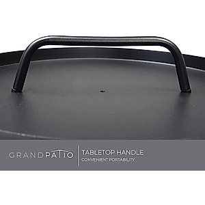 Grand patio 3-Piece Rocking Chairs Set, Outdoor Rocking Chairs with Thicken Padded Cushions Small Side Table, Great for Patio Deck Front Porch