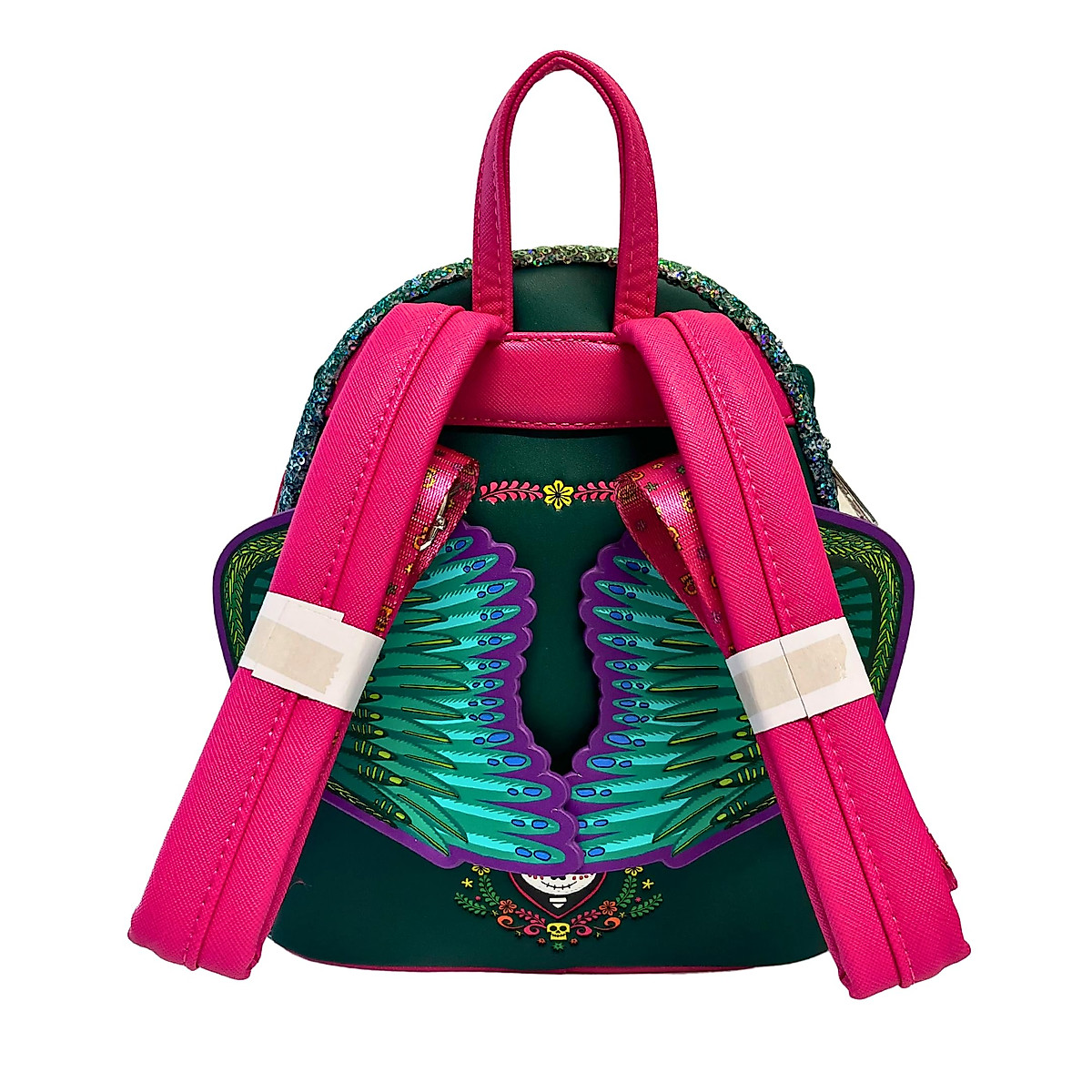 Loungefly Disney Pixar Coco Pepita Double Strap Shoulder Bag