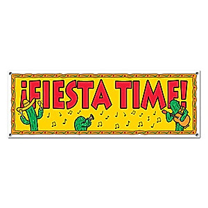 Fiesta Sign Banner Party Accessory (1 count) (1/Pkg)