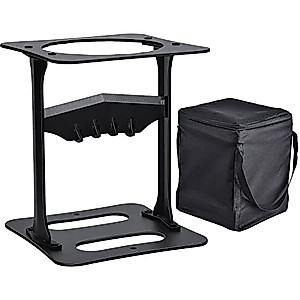 Kesfitt Firewood Splitter,Kindling Splitter with Storage Bag,Manual Wood Splitter,Safe Kindling Log Splitter Wedge,Heavy Duty Firewood Cutter for Fireplace Home Camping,12" x9.8"