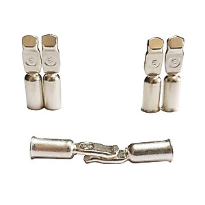 Sunshine 50 Amp Grey Din Connector Battery Charger with 8AWG Silver Plated Copper Terminals