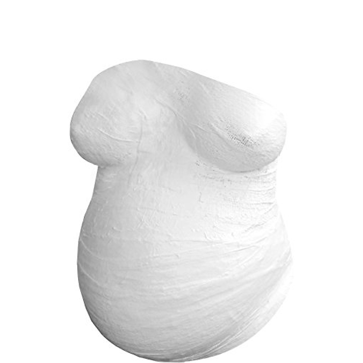 Pearhead Belly Casting Kit, Gender-Neutral Pregnancy Keepsake for Expecting Mothers, Mother’s Day Keepsake, Pregnant Belly Imprint DIY Plaster Mold Kit, White