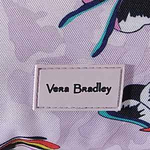 Vera Bradley Women's Recycled Lighten Up Reactive Hipster Crossbody Purse, Rain Forest Leaves, One Size