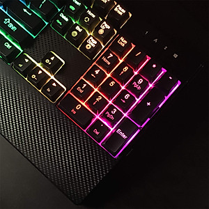 Deco Gear MECHBRD100 Mechanical Gaming Keyboard - RGB Back Lighting - Anti-Ghosting Black - (Renewed)