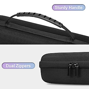 BOVKE Carrying Case for Logitech G Cloud Gaming Handheld, Storage Bag Fit Logitech Portable Gaming Console with Xbox Cloud Gaming, GeForce NOW, Google Play Games, Mesh Pocket for Adaptor Cables, Black