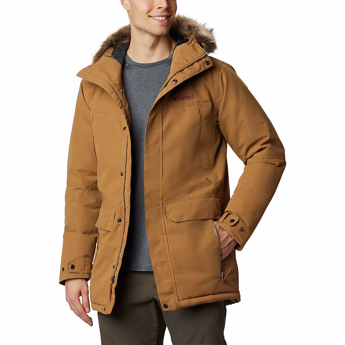 Columbia Men's South Canyon Long Down Parka, Waterproof & Breathable