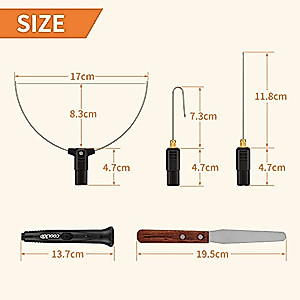 Cooltop Hot Wire Foam Cutter kit,18W Styrofoam Knife Cutter Electric Hot Wire Foam Cutting Tool, Heated Foam Carving Knife Kit with Cleaning Pen