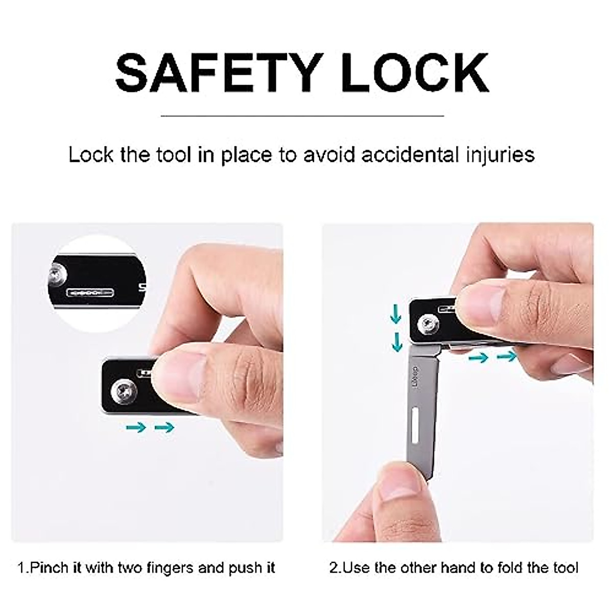 SHIELDON Lileep Multitool Knife, Swiss Style Army Pocket Knife, All in One Tool for Every Day Carry Use