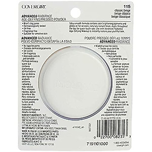 CoverGirl Advanced Radiance Age Defying Pressed Powder - Classic Beige (115) - 2 pk