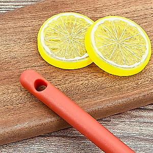 Generic Pack of 3 Fruit Salad Stirring Utensils Convenient Plastic Fruit Salad Spoons Utensils for Cooking and Dining, normal, White