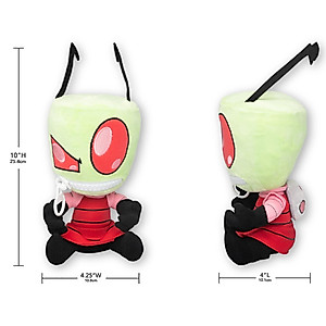 QMx Quantum Mechanix - Invader Zim - Zim Zippermouth Plush 10 inches