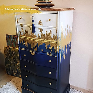 Edible Gold Leaf Sheets, 24K Cake Decoration Baking Gold Foil, Food Gold Paper for Cooking, Dessert, Craft Art, Cake Decoration