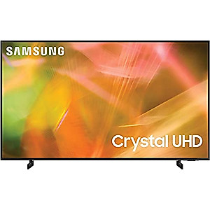 SAMSUNG UN50AU8000FXZA 50 Inch UHD 4K Crystal UHD Smart LED TV (Renewed)
