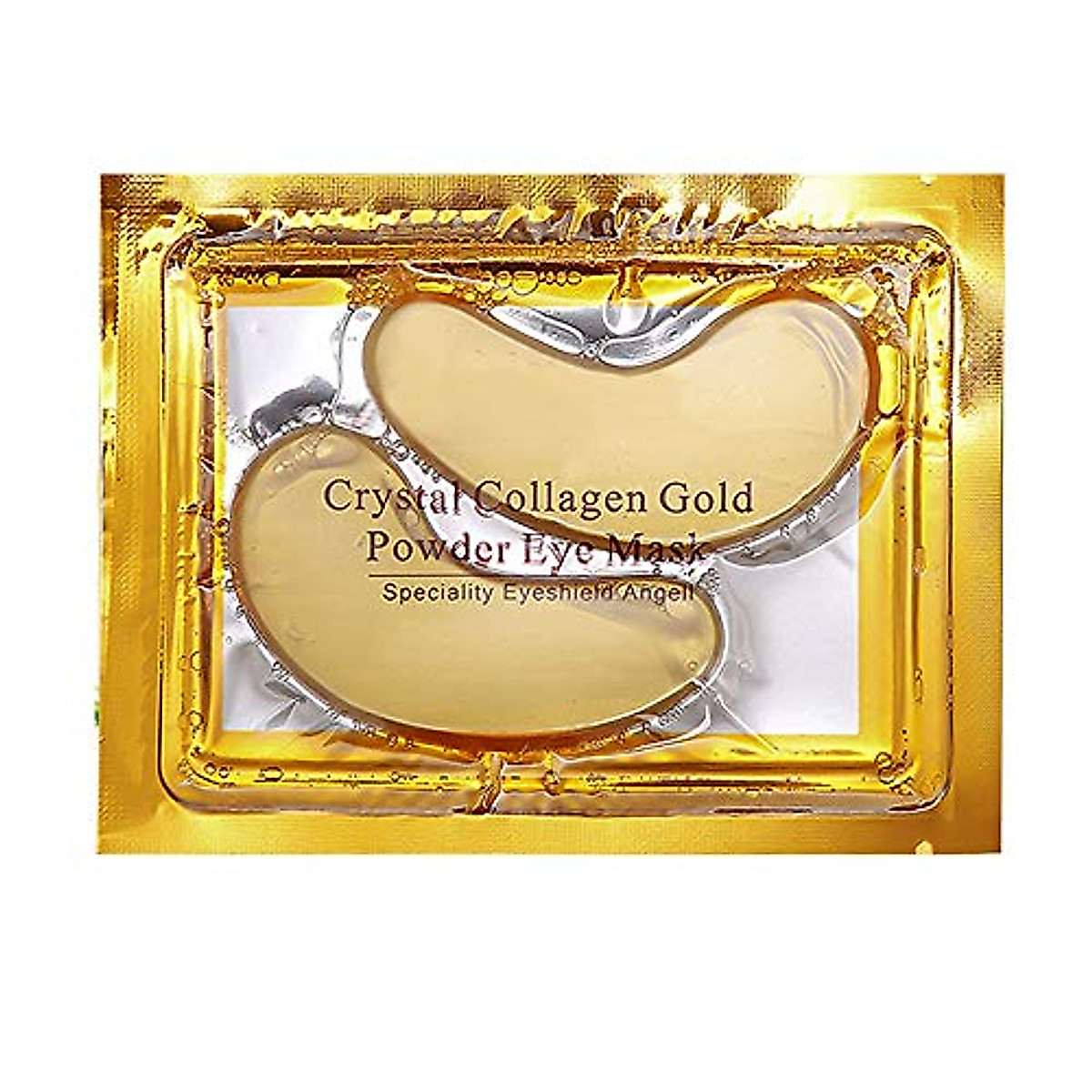 DELISOUL 30 Pairs 24K Gold Collagen Under Eye Masks Crystal Eye Patches Gel Moisturizing Anti Aging Hydrating Reducing Puffiness Dark Circles and Wrinkles Eye Pads for Women and Men