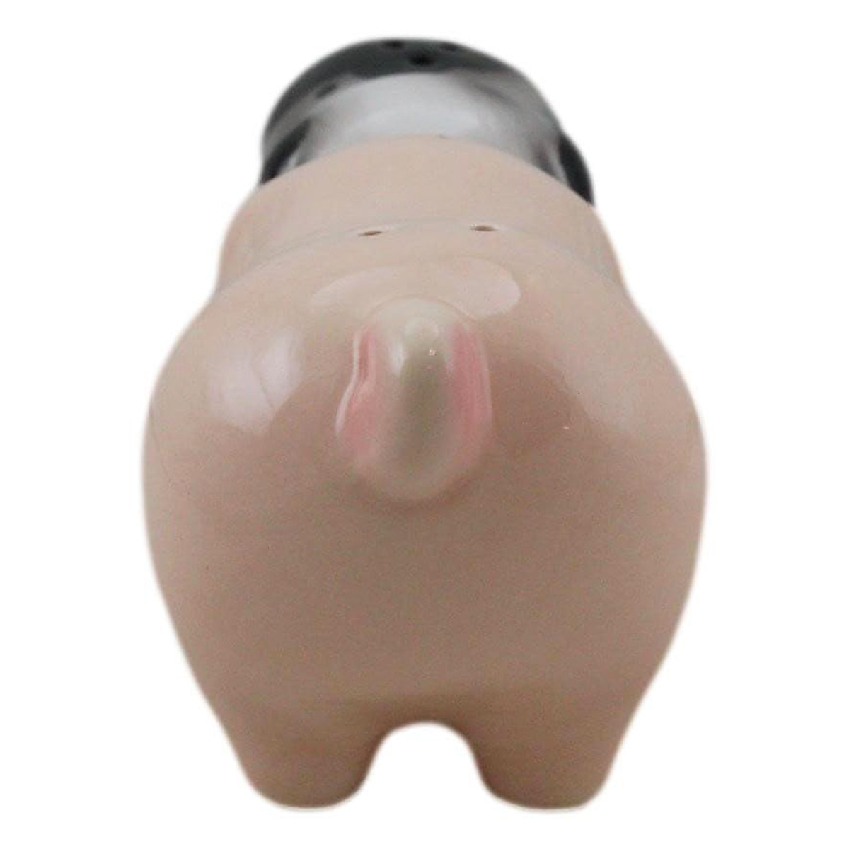 Ebros Gift Ceramic Star Crossed Lovers Chubby Country Farm Bacon Porky Pig Couple Kissing Salt And Pepper Shakers Set Valentines Pigs Piglets Figurines Party Kitchen Tabletop Collectible Accents