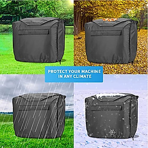 Joramoy Generator Covers Waterproof for Honda Inverter Generators EU2200i EU2200ic EU2000i EU2000ic Camo Companion for Honda Power Equiment Heavy Duty 420D Oxford Cover