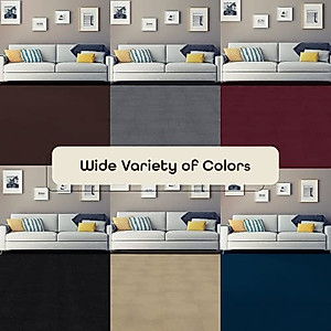 Nexus Self Adhesive 12-Inch Carpet Floor Tiles, 12 Tiles - 12" x 12", Smoke Grey - Peel & Stick, DIY Flooring for Kitchen, Dining Room, Bedrooms & Bathrooms by Achim Home Decor