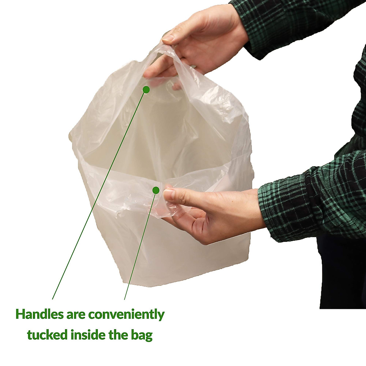 Reli. To Go/Take Out Bags (250 Count Bulk)(Large 23"L x 12" W x 12.5"H) Reusable Plastic Bags with Handles | Die Cut Handle - Plastic | Use for Shopping, Business, Carry Out, Restaurant