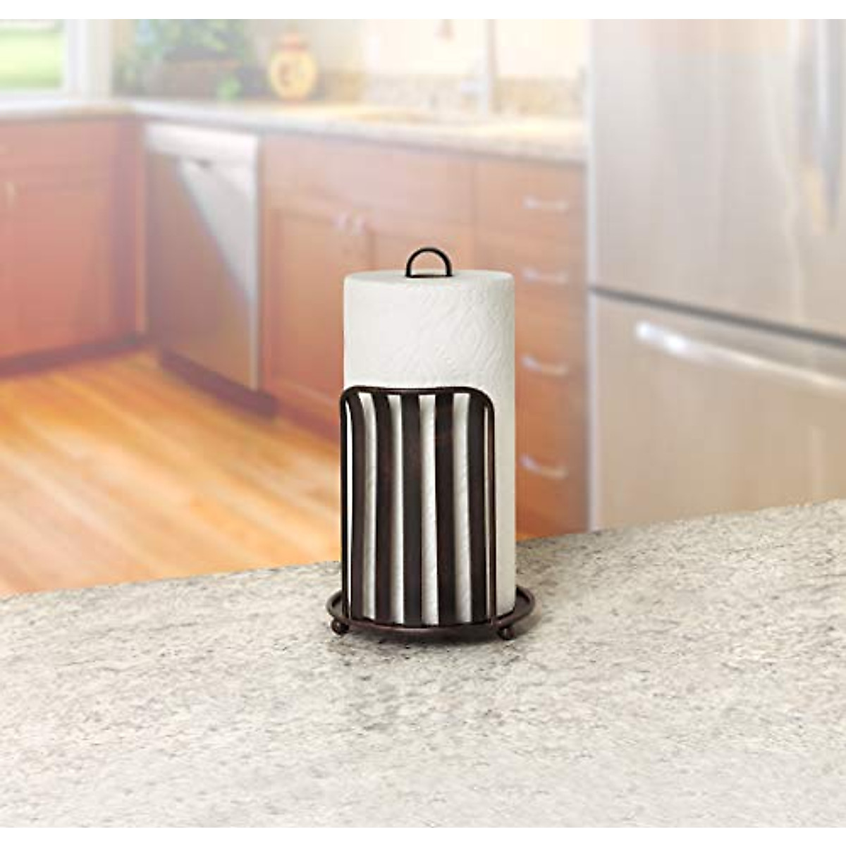 Spectrum Diversified Stripe Paper Towel Holder, 1 EA, Oil Rubbed Bronze