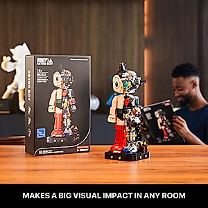 BRICKKK Pantasy Astro Boy Building Kit, Cool Building Sets for Adults, Creative Collectible Build-and-Display Model for Home or Office, Idea Birthday Present for Teens or Surprise Treat (1258Pieces)