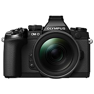 Olympus E-M1 Mirrorless Digital Camera with 12-40mm f2.8 Lens