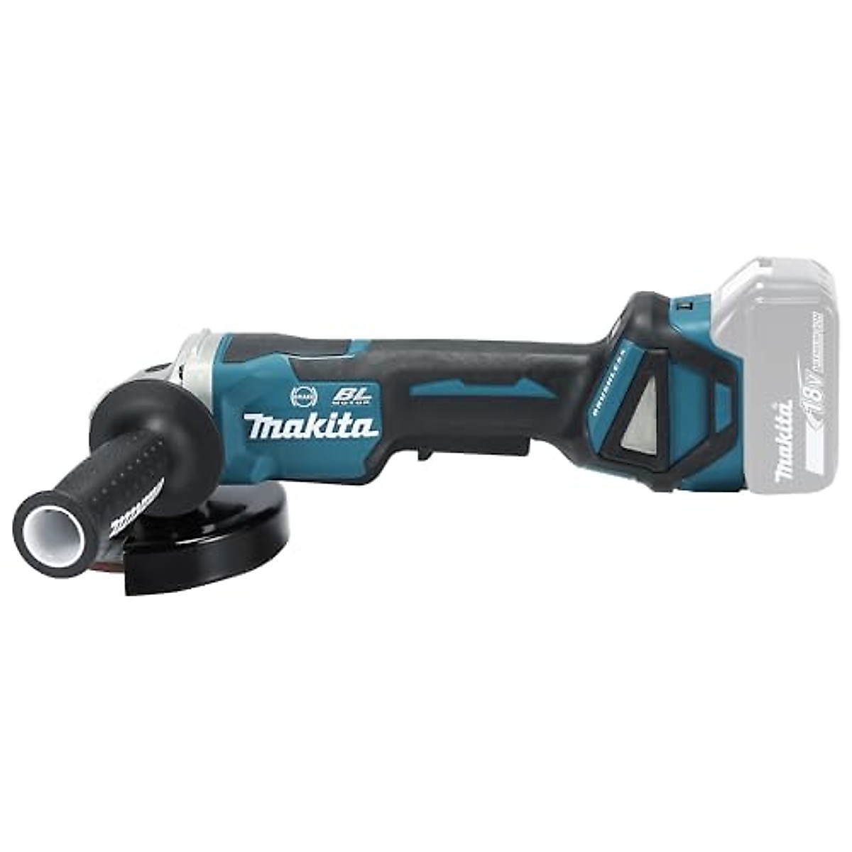 Makita DGA517Z 18V Li-Ion LXT Brushless 125mm Angle Grinder - Batteries and Charger Not Included