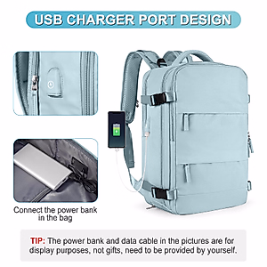 coofay Personal Item Travel Backpack For Women Men Airline Approved Carry On Backpack Flight Approved Waterproof Sports Luggage Backpack Casual Daypack Small Hiking Backpack