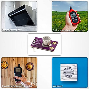 EC Buying MS1100 Gas Sensor, VOCs Sensor for Air Quality, Carbon Dioxide Formaldehyde Monitoring TVOC CO2 Gas Sensor Module, Sensor Arduino I2C