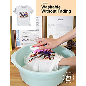 Tonha Sublimation Ink Refill for Epson EcoTank ET2720 ET2760 ET2650 ET4700 ET2750 WF2750 WF7710 Inkjet Printers Heat Press Transfer on Mugs Plates T-Shirts Phone Cases