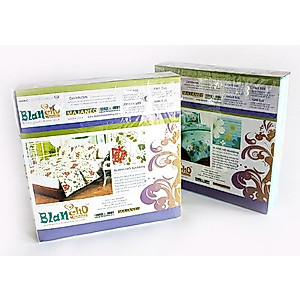 Blancho Bedding - [Rhythm of Colors] 100% Cotton 3PC Mini Comforter Cover/Duvet Cover Set (King Size)