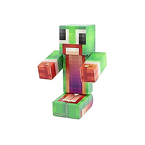 EnderToys Green Big Mouth Guy Action Figure - Toy Figurine - Birthday Cake Topper Decoration - Surival Playset Doll