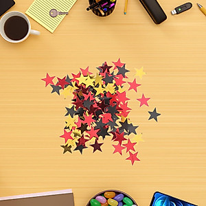 VILLCASE 1 Set Dining Table Decor Party Accessory Confetti Glitter Table Decoration Table Scatters Decoration Glitter Stars Beer Festival Confetti Decor Party Favor Desktop Sequins Paper