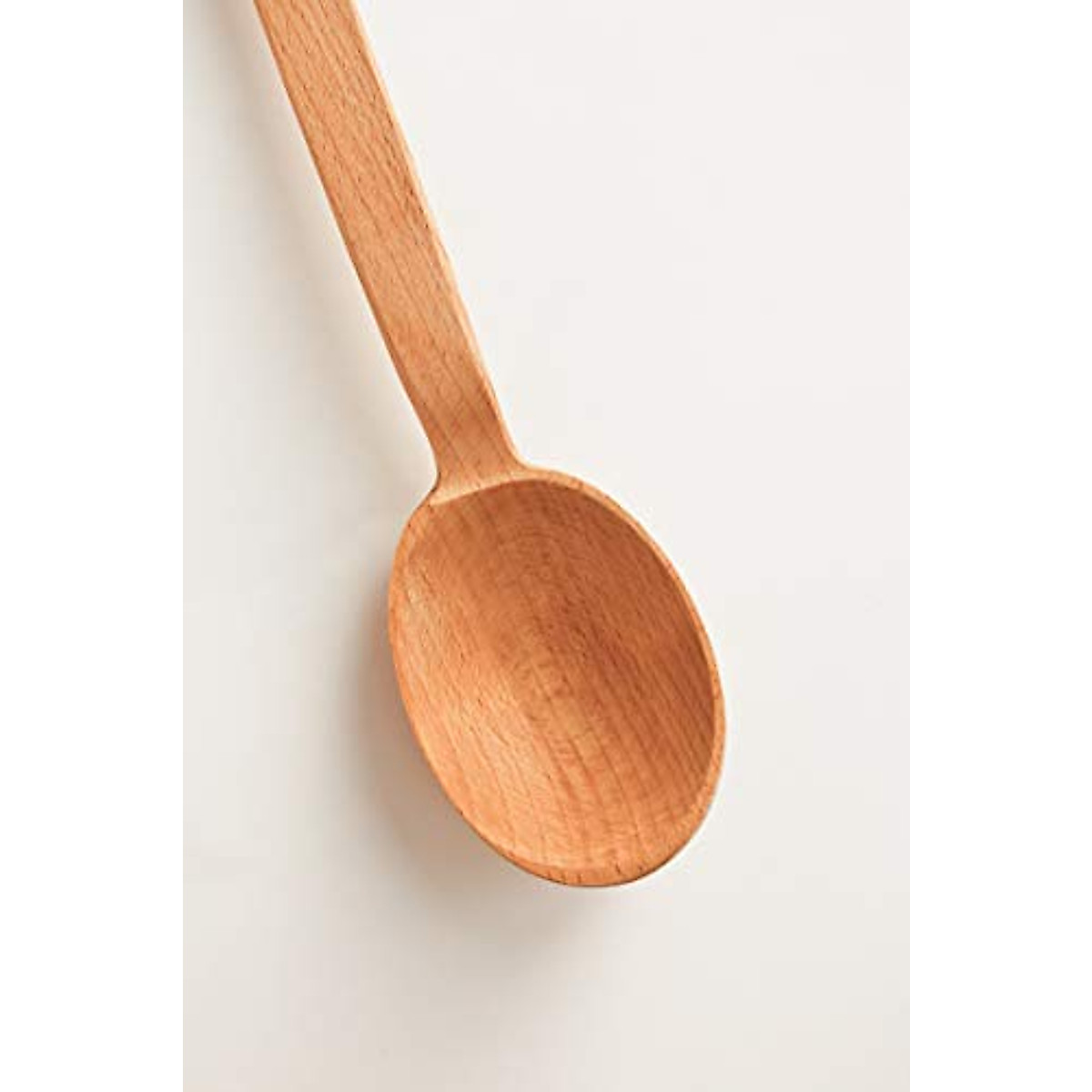 ECOSALL Heavy Duty Large Wooden Spoon 18-inch, Long Handle Cooking Spoon With a Scoop. Nonstick Big Spoon for Stirring, Mixing Cajun Crawfish Boil, Wall Décor. Super Strong Sturdy Giant Hardwood Spoon