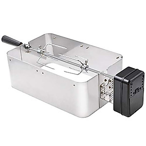 onlyfire Rotisserie Kit Fits for Weber Go Anywhere Barbecue Grill