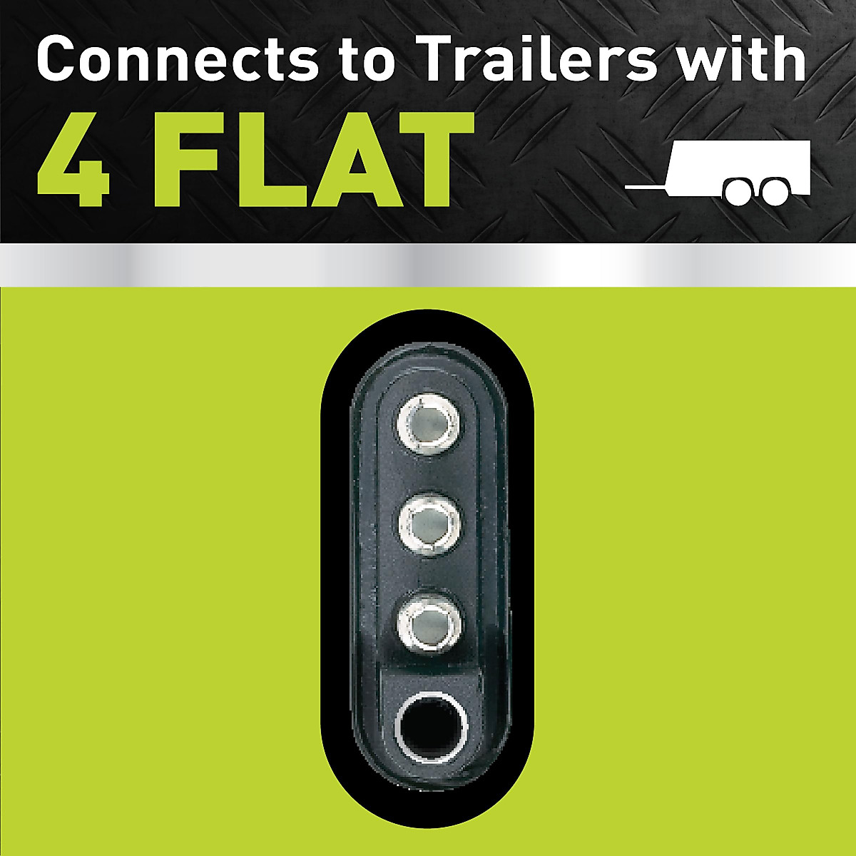 Hopkins 48925 Tail Light Converter with 4 Wire Flat Extension