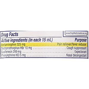 Vicks Dayquil Severe Cold & Flu Relief Liquid, 12 oz (Pack of 2)