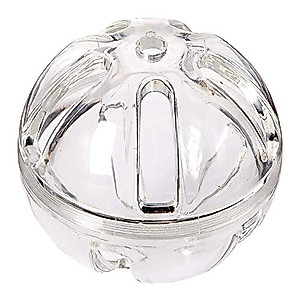 N/ hfjeigbeujfg Bird Toy,Parrot Cage Chewing Toys Pets Bird Parrot Food Feeder Foraging Bell Chain Ball Cage Feeding Chew Toy - Threaded Ball