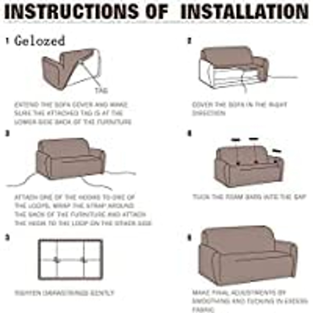 IMYOGI High Stretch Sofa Covers All-Inclusive 1 pc Sofa Cover Stretch Polyester Couch Covers Elastic Furniture Protector for 1 2 3 4 Seater Washable Slipcovers -Blue-4 Seater 235-300cm