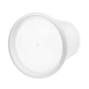 Heavy Duty Food Storage Containers with Lids - Leakproof Deli Containers with Lids - Soup, Slime, Meal Prep Containers, Take Out, Stackable, Microwavable, Dishwasher Safe, Freezer Safe, BPA Free (32, Round, 24, 745808023874)