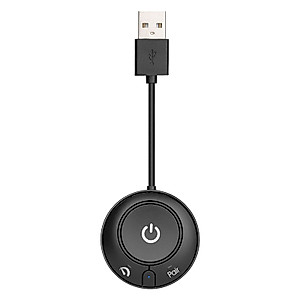 Rii Mouse Jiggler,Bluetooth Mouse jiggler with ON/Off Switch Mouse Mover Simulator,Connected by Bluetooth no Need Plug,Supports Multi-Track,Simulate Mouse Movement to Keep Keeps PC/Laptop Awake