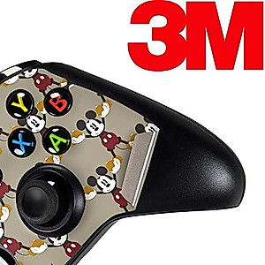 Skinit Decal Gaming skin compatible with Xbox One Controller - Officially Licensed Disney Mickey Mouse Pattern Formation Design