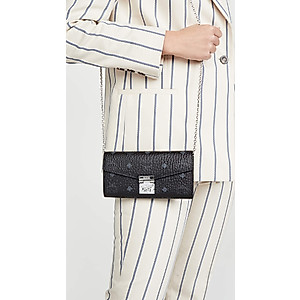 MCM Women's Patricia Mini Bag, Black, One Size